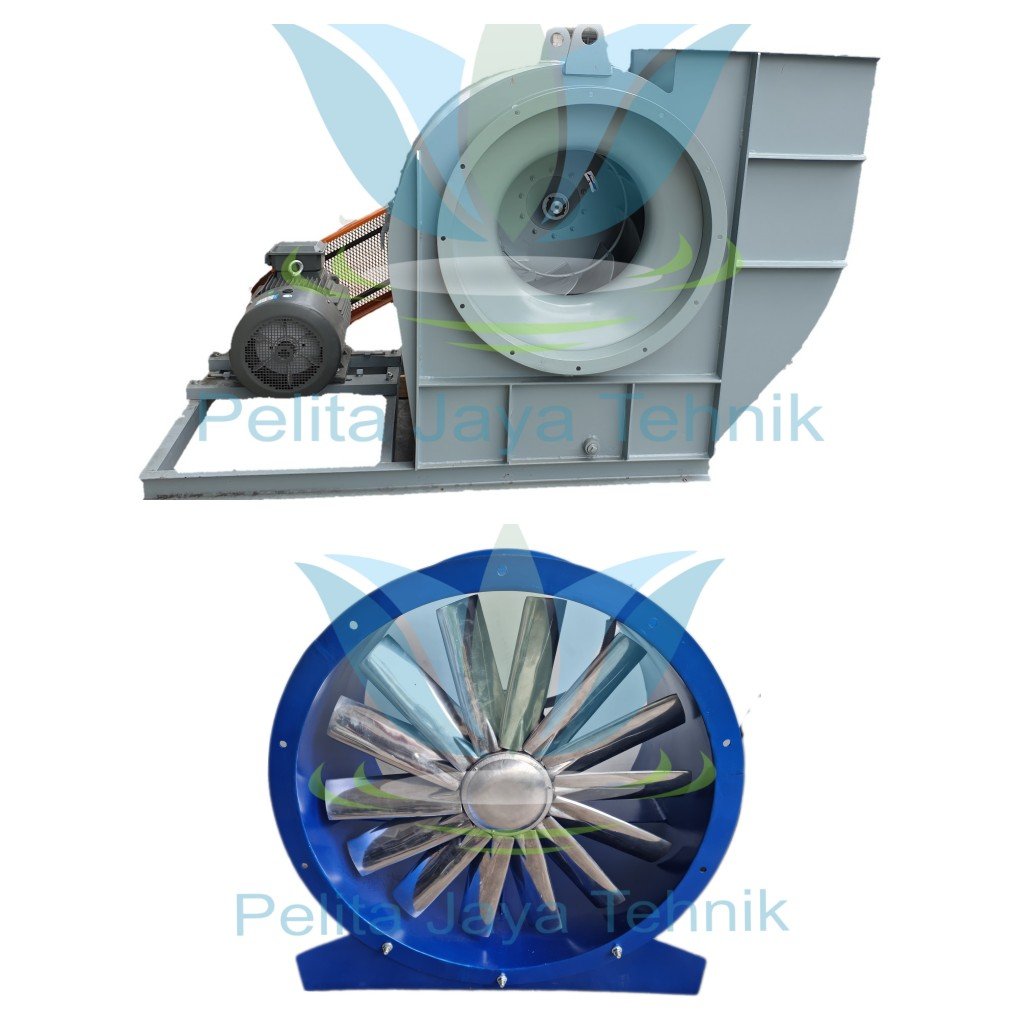 centrifugal fan blower - axial fan blower - pelita jaya tehnik